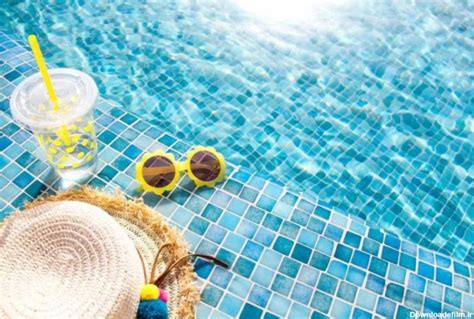 عکس پسر زیبا در استخر