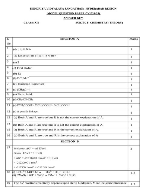 Xii Chem Mqp 7 Ms Pdf Amine Methyl Group