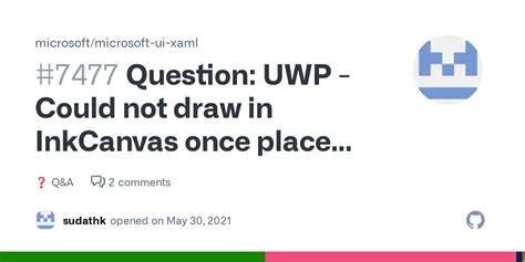 Question UWP Could Not Draw In InkCanvas Once Placed Inside A ContentDialog Microsoft