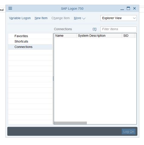 Sap Setting Configurasi Sap Connection The Guritnoy Blog