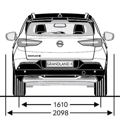 Opel Grandland X Abmessungen And Technische Daten Länge Breite Höhe