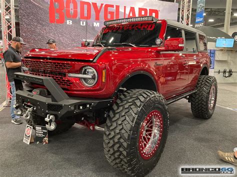 Bodyguard Bumpers Bronco Build At Sema 2021 Bronco6g 2021 Ford