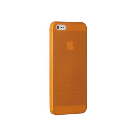 Coque Ultra Slim Mm Semi Rigide Iphone S Se Transparente Orange