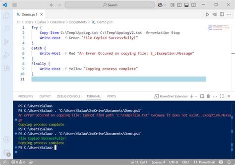 How To Use Powershell Try Catch To Handle Errors Sharepoint Diary