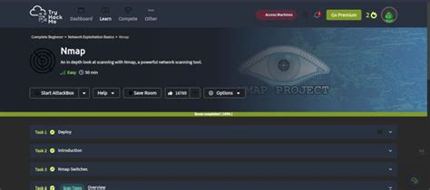 Abdelkader Benaissi On Linkedin Tryhackme Cybersecurity Ethicalhacking Nmap Networking…