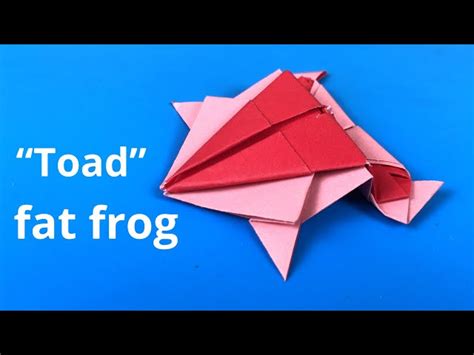 Toad Paper Origami
