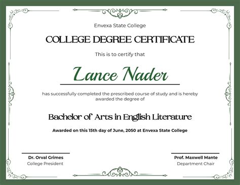 free phd degree certificate template to edit online