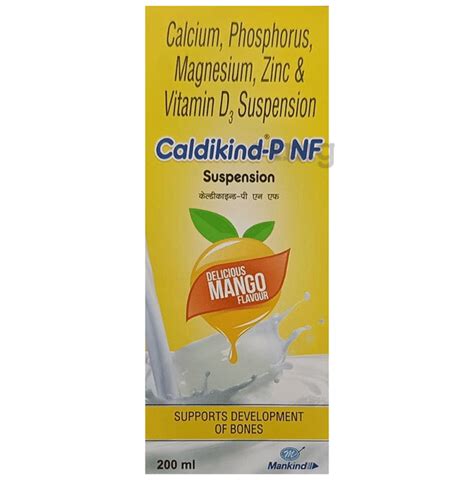 Caldikind P New Delicious Mango Oral Suspension Buy Bottle Of 200 0 Ml Oral Suspension At Best
