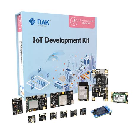 Iot Starter Kit With Different Sensors And Displays For Lorawan Nb Iot