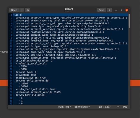 Export Column Should Exclude The Node Id Key · Issue 49 · Opencyphal