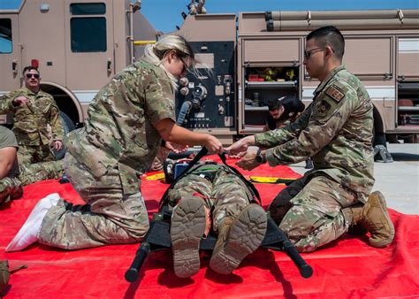 Dvids Images Airmen Conduct Aircraft Mishap Exercise Training Post