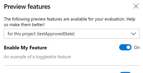 How To Add User Enabled Feature Flags To Your Azure Devops Extensions