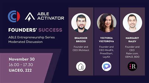 Студентски съвет при УАСГ Как се изгражда предприемачески начин на мислене Отворена дискусия