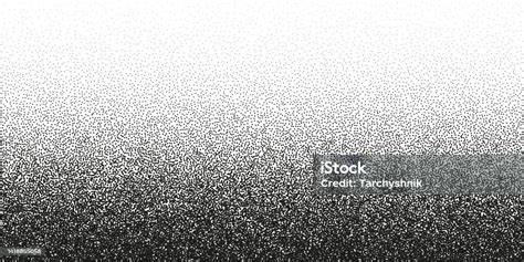 팁플 패턴 점선으로 표시된 기하학적 배경 찌르기 점웍 그리기 점을 사용한 음영 픽셀 분해 무작위 하프톤 효과 화이트 노이즈 거친