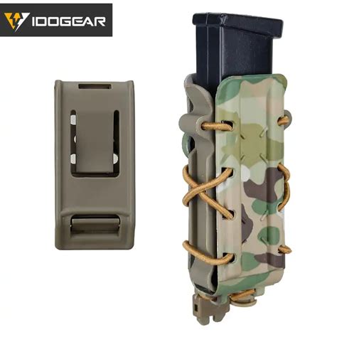 Tmc 9mm Molle Pistol Mag Military Magazine Pouch Holster Fastmag Belt