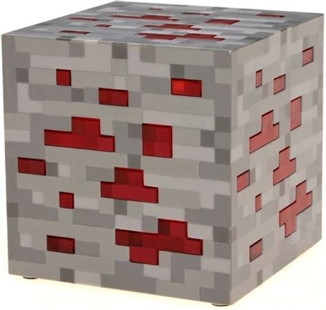 Redstone Block Minecraft Minecraft Light Up Redstone Ore Zavvi Nl