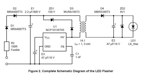 Circuit Diagram Of Led Flasher