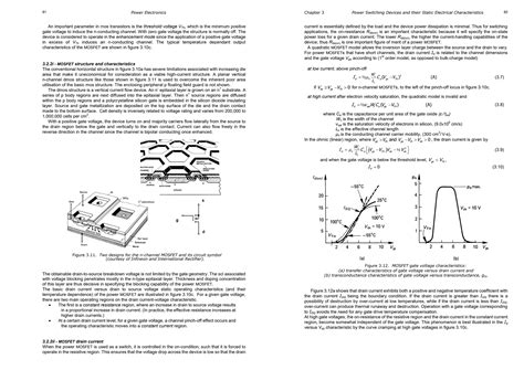 Power Switching Device And Their Static Electrical Characteristics Ppt