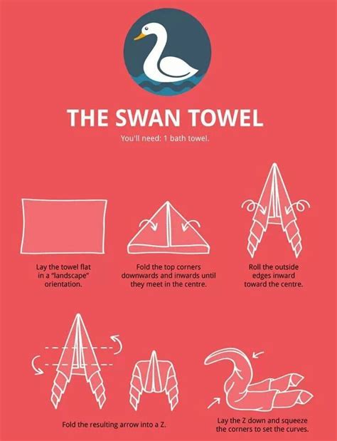 Towel Swan Artofit