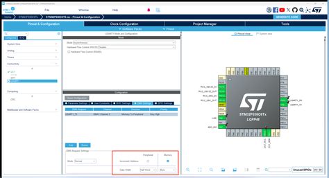 Stm32cubemx配置 串口usart Dma，解决串口只发送一次，16位数据串口只发生低8位错误的问题stm32g431 Uart
