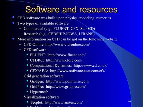 Introduction To Computational Fluid Dynamics Cfd Ppt Physics