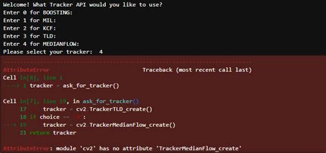 Python Tracker Algorithms In Open Cv Install Stack Overflow