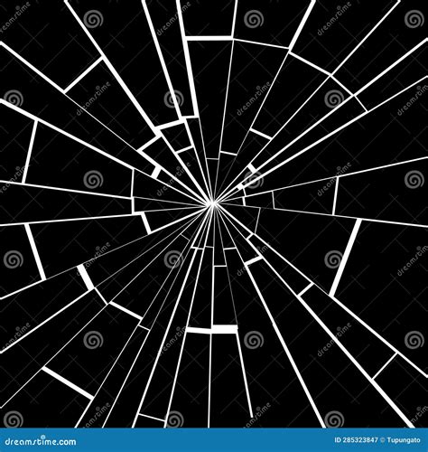 Fractured Glass Vector Overlay 294089843