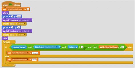 How To Hide A Particular Sprite In Mit Scratch Stack Overflow