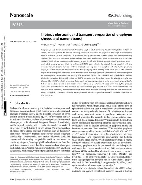 Pdf Intrinsic Electronic And Transport Properties Of Graphyne Sheets