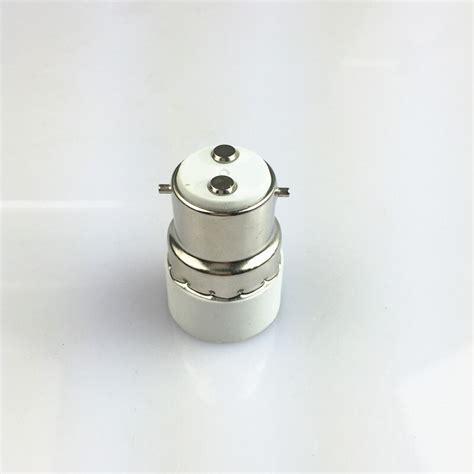 Pachet De 5 Convertoare De Soclu De Bec B22 La E14 Pvc Argintiu Emag Ro