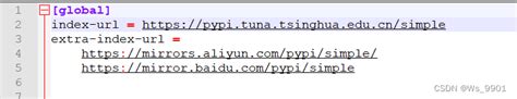 Python使用国内镜像安装第三方包的方法清华python镜像源 Csdn博客