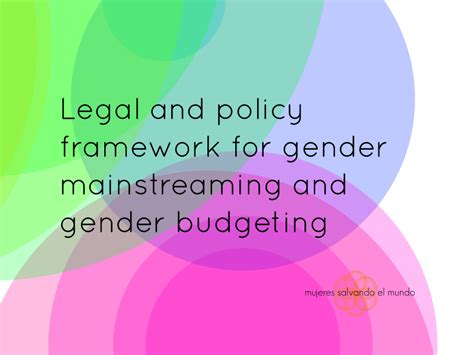 Equal Rights For Women Worldwide Legal And Policy Framework For Gender