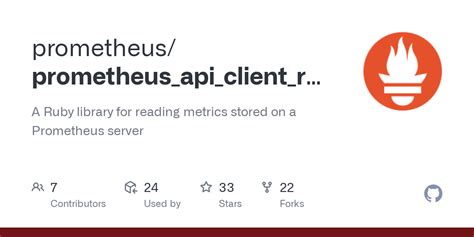 GitHub Prometheus Prometheus Api Client Ruby A Ruby Library For Reading Metrics Stored On A