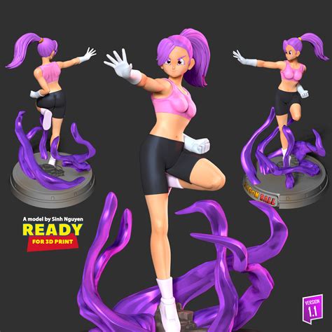3d File Bulla Dragon Ball Super Fanart・3d Printable Model To Download