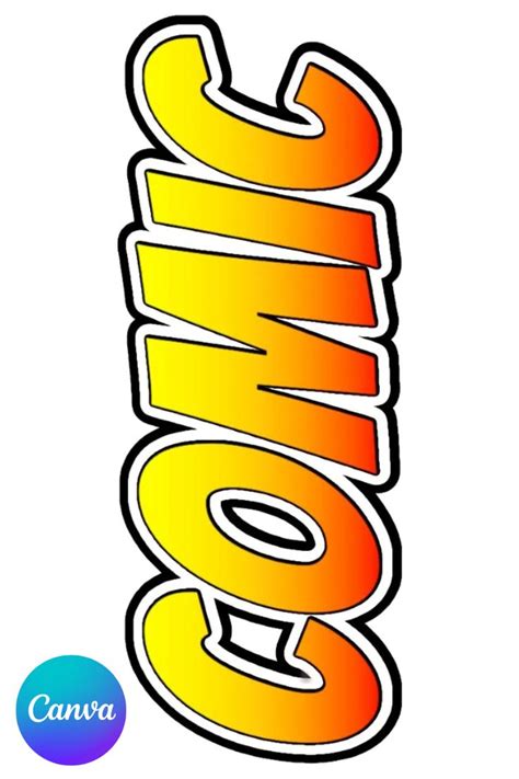Text Effect Tutorial Comic Cartoon Text Effect In Canva Text Effects Canvas Canva Tutorial