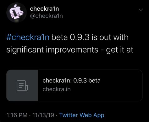 Checkra1n Beta V093 Fixes Biometric Authentication And Other Bugs