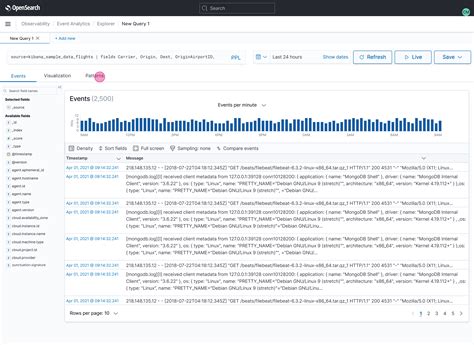 UX Log Patterns In Observability WIP Issue Opensearch Project Dashboards