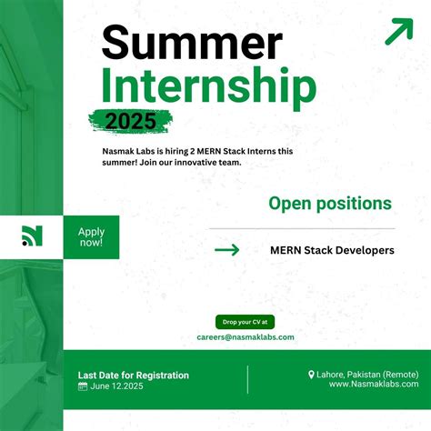 Summerinternship Mernstack Nasmaklabs Developerinternship Nasmak Labs