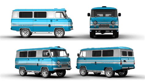 My dreams: UAZ 452 "Buchanka" custom camper-van