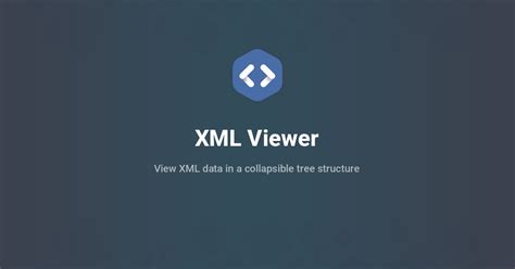 Xml Viewer View Xml In A Collapsible Tree