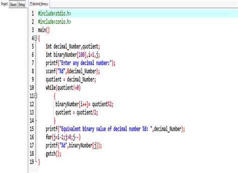 Write A Program To Convert Decimal To Binary