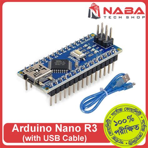 Arduino Nano R3 With Usb Cable Bd