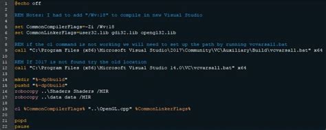 Compiling C With A Batch File Sysjolt