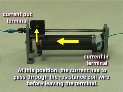 How To Connect The Variable Resistor Rheostat