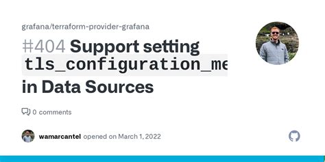 support setting `tls configuration method` in data sources · issue 404