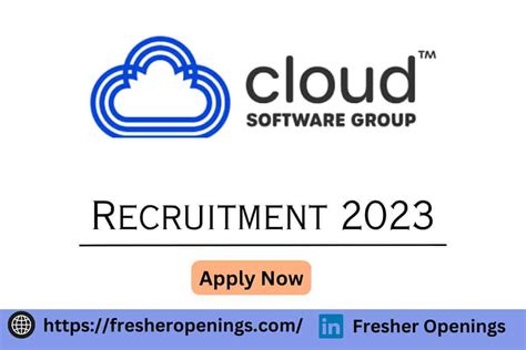 Cloud Software Group Recruitment 2023 Software Engineer