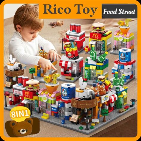 Rico Building Blocks Small Particles Birthday T Streetscape Drinks