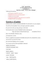 Database Systems Assignment Tips And Guidelines Course Hero
