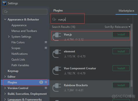 【IntelliJ IDEA】idea支持vue文件，设置对vue的支持_emanlee的技术博客_51CTO博客
