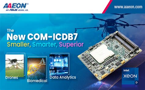 The New Com Icdb7 Smaller Smarter Superior Innovative Ai Edge Computing Provider